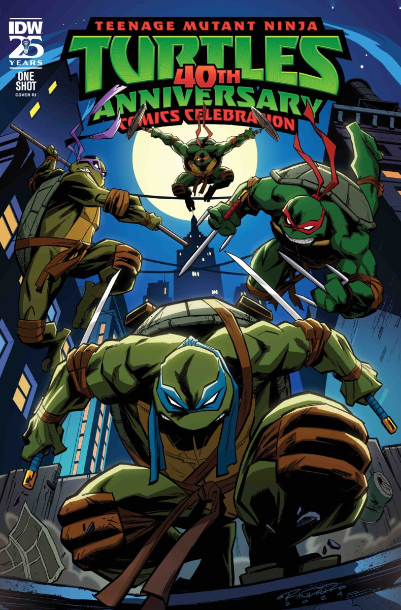 IDW TMNT 40th Anniversary Comics Celebration One Shot 1:100 Khary Rand ...