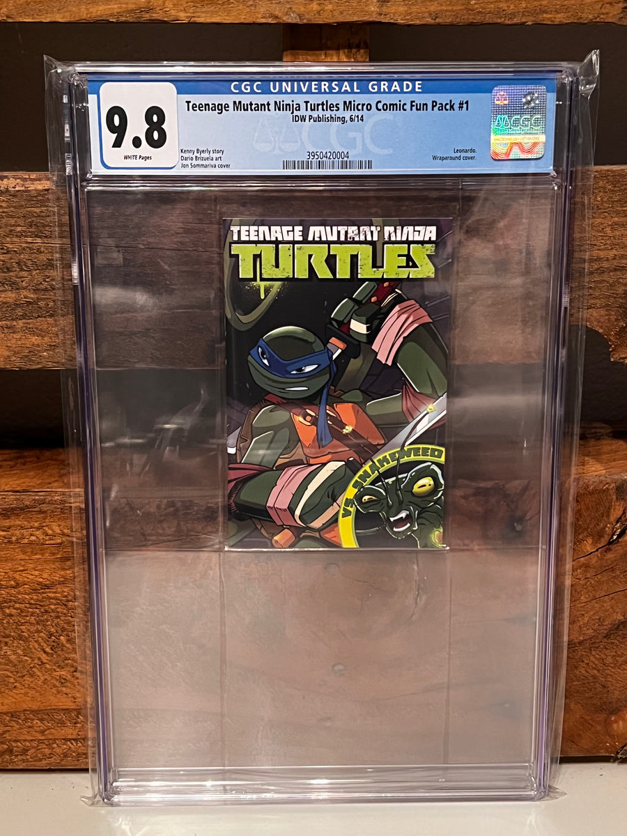 IDW TMNT Micro Comic Fun Pack #1-4 9.8 Set – 2nd Time Around Toys And ...